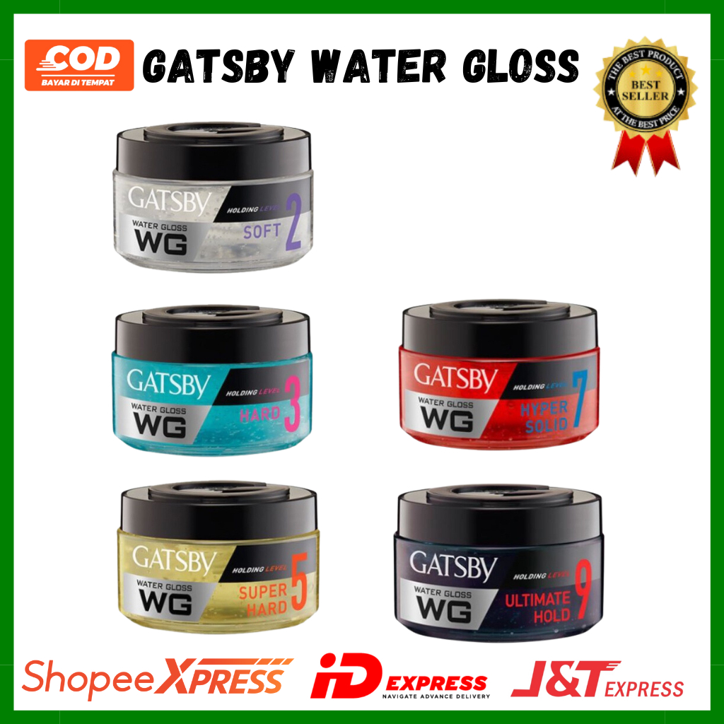 Jual Gatsby Water Gloss Gatsby Minyak Rambut Pria Dewasa Pomade Hair ...