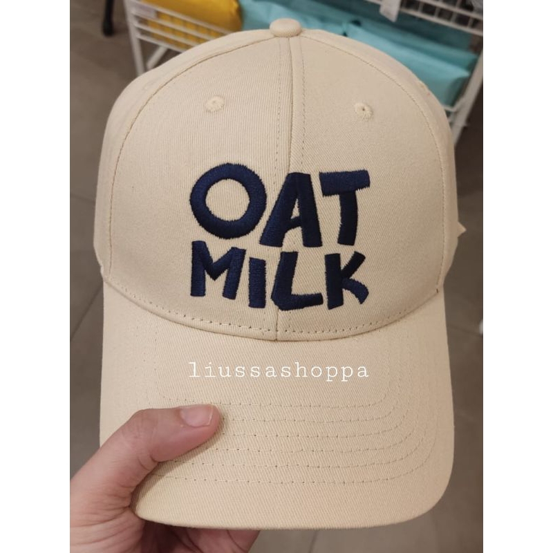 Jual Topi Miniso - Oat Milk Series Baseball Cap | Shopee Indonesia