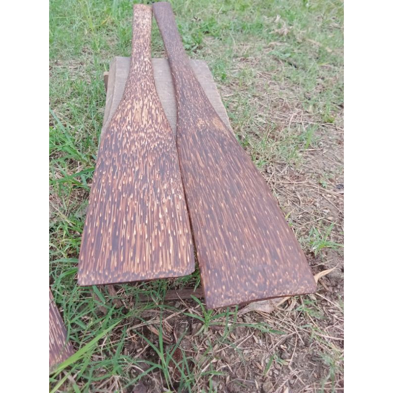 Jual sendok spatula pengaduk bubur beras dodol kayu aren | Shopee Indonesia