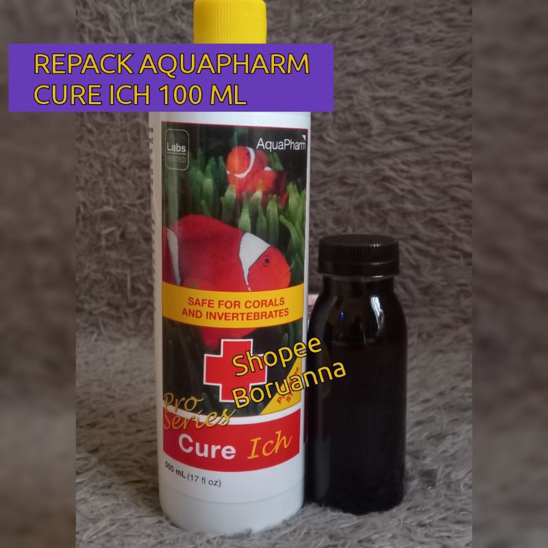 Jual Cure Ich Aquapharm Obat Ikan Repack 100ml | Shopee Indonesia