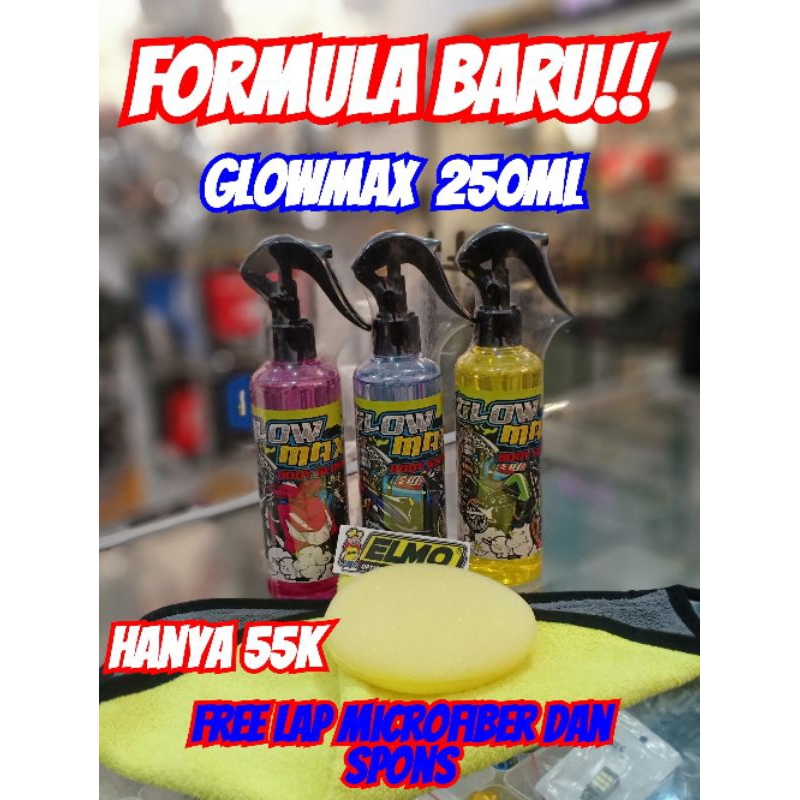 Jual Glowmax original pengkilap body halus dan kasar udah sama lap+spon ...