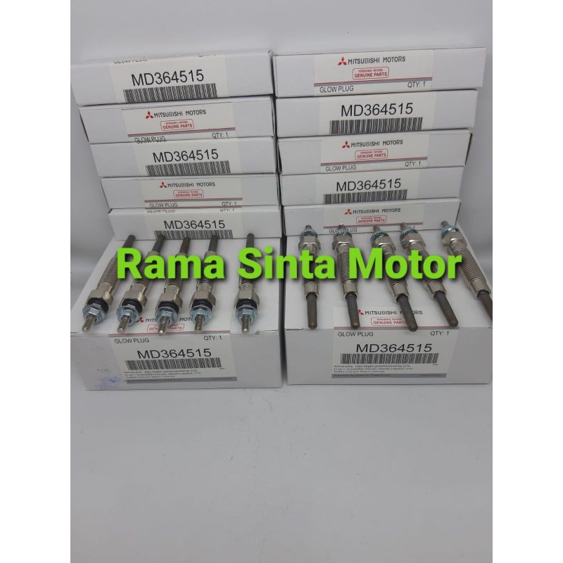 Jual BUSI PEMANAS GLOW PLUG MITSUBISHI L200 2500 2800 STRADA KUDA ...