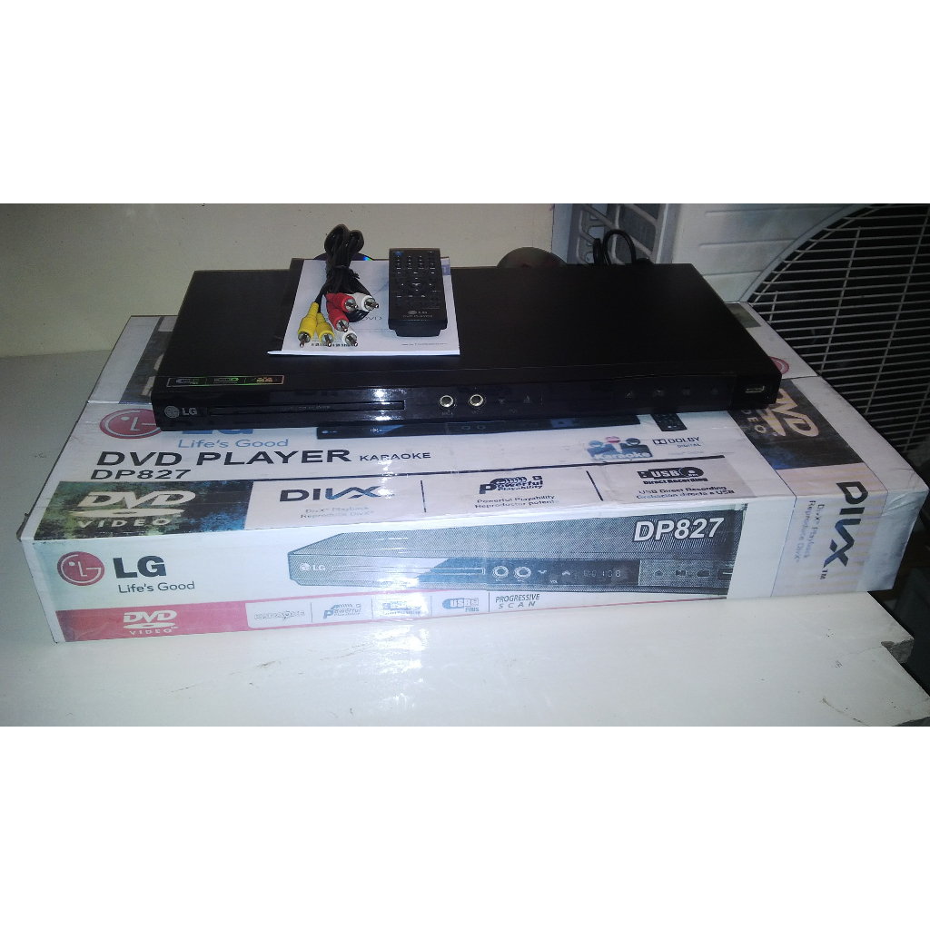 Jual DVD LG DP 827 Karaoke Key nada naik turun + Efek Harmony + Double ...