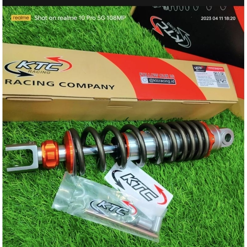 Jual Shock KTC Racing Razor Pro Steering Dumper Singel Shock 300mm 325mm Shockbreaker Matic Mio ...