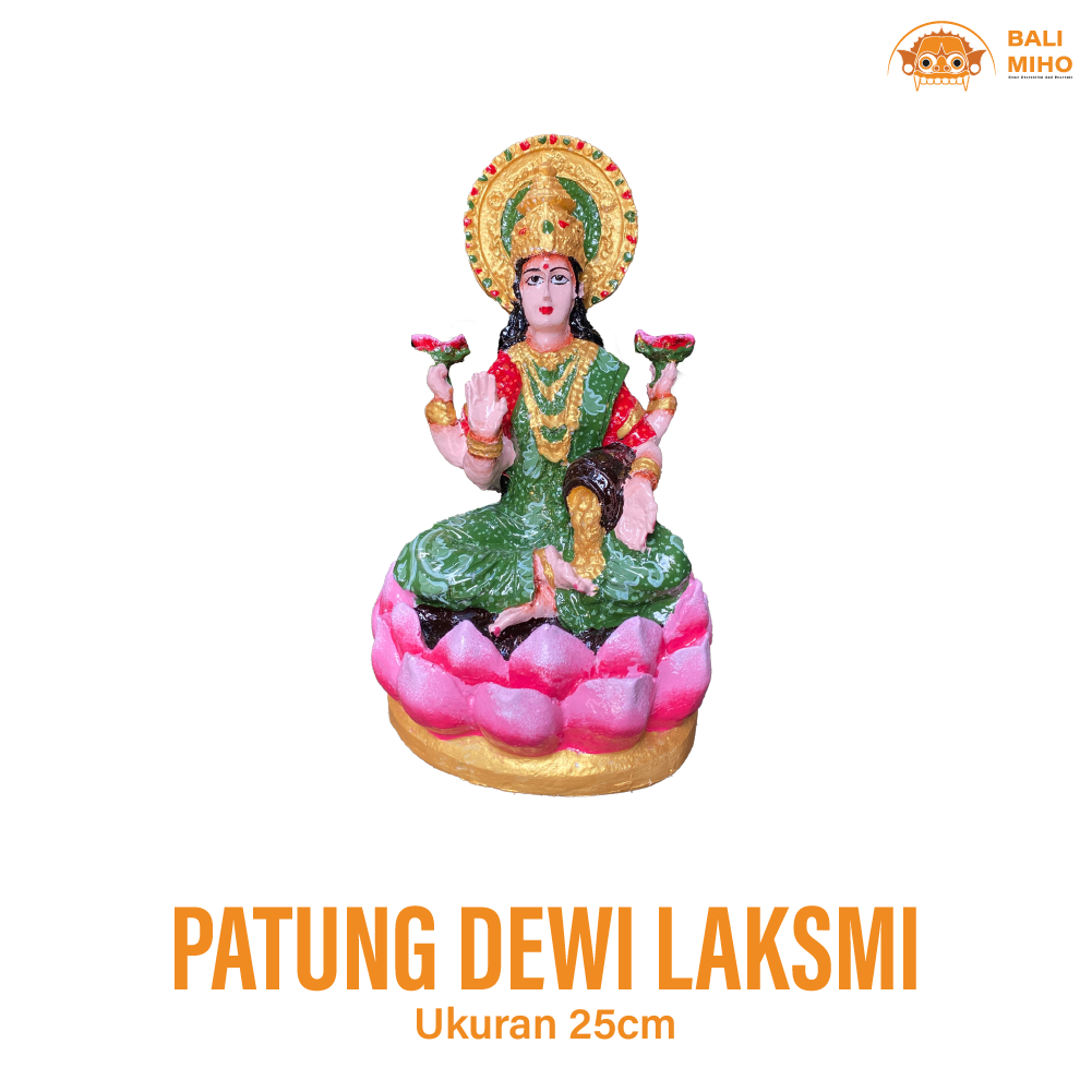 Jual PATUNG DEWI LAKSHMI WARNA/PATUNG LAKSHMI/PATUNG DEWI LAKSMI/PATUNG DEWI SRI/PATUNG DEWI ...