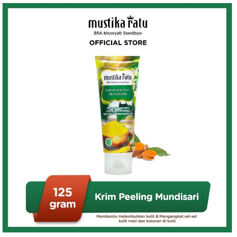 Jual MUSTIKA RATU Kream Peeling mundisari 125 gr - scrub wajah | Shopee ...