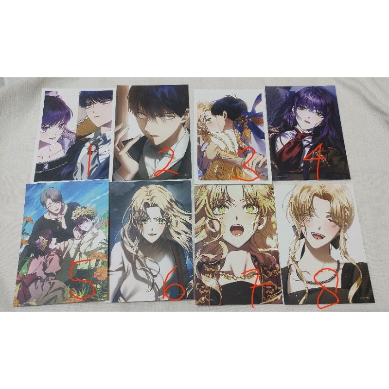 Jual I wanna be u / your throne official postcard medeia psyche iaros ...