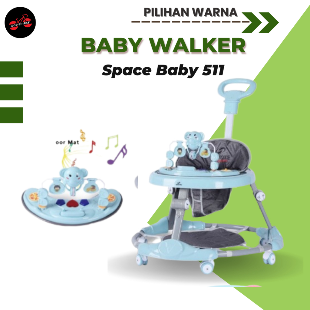 Jual Baby Walker Space Baby SB 511 | Shopee Indonesia