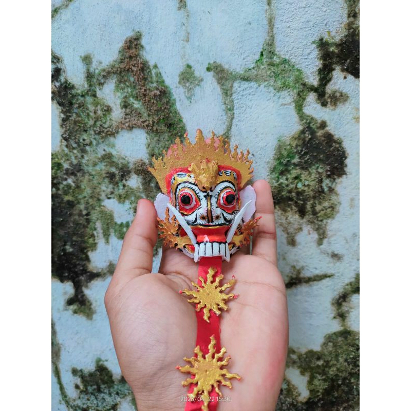 Jual Tapel/topeng Rangda mini putih, leak Bali | Shopee Indonesia