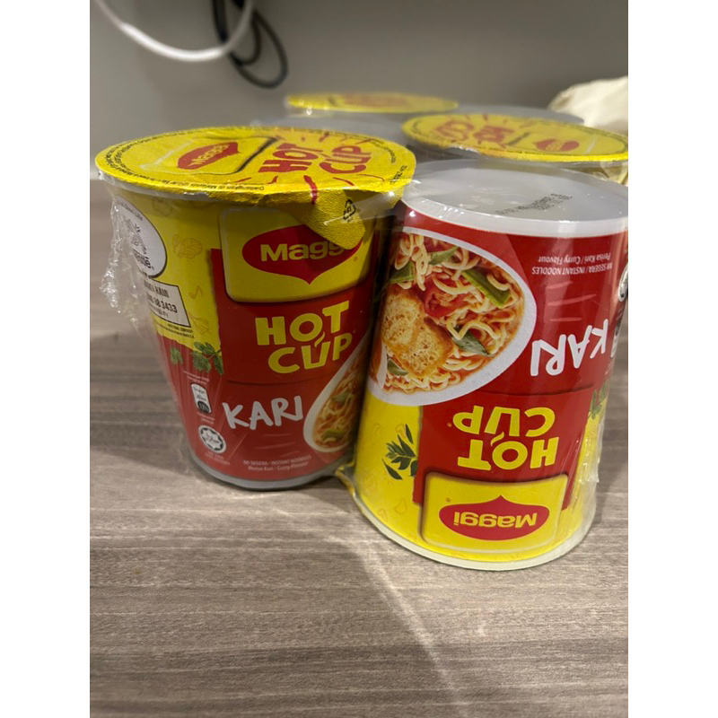 Jual MAGGI MIE MALAYSIA HOT CUP curry rasa kari | Shopee Indonesia