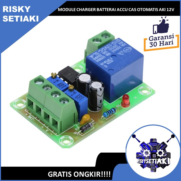 Jual MODULE CHARGER BATTERAI ACCU MODUL CAS OTOMATIS AKI 12V DC ...