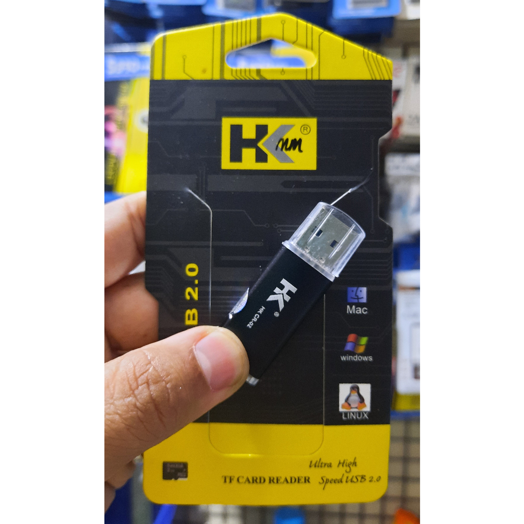 Jual Card Reader HK CR-02 TF Card Reader Micro Ultra High Speed USB 2.0 ...