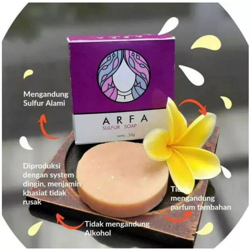 Jual Sabun ARFA Sulfur | Shopee Indonesia