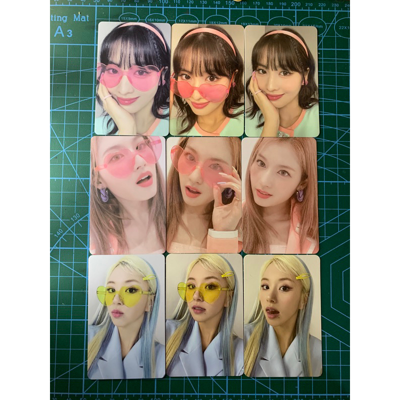 Jual Photocard TWICE Nayeon Jeongyeon Momo Sana Jihyo Mina Dahyun Chaeyoung Tzuyu Formula of ...