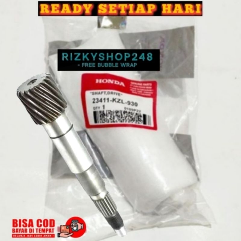 Jual as pully shaft drive beat fi beat esp beat street genio spacy ...