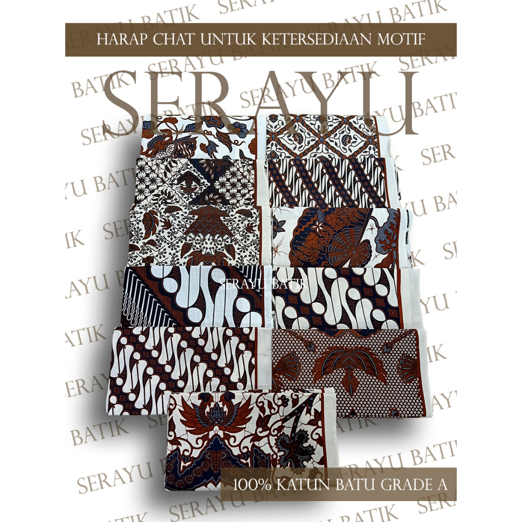 Jual Kain / Jarik / Sewek Batik 100% Katun Batu Grade A Motif Jogja ...