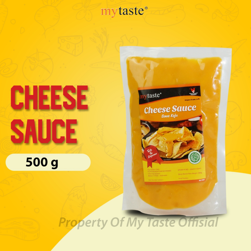 Jual My Taste Cheese Sauce 500gr Saus Keju Saus Mentai Cheese Sauce ...