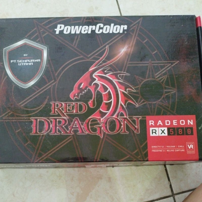 Jual powercolor radeon rx 580 8gb | Shopee Indonesia