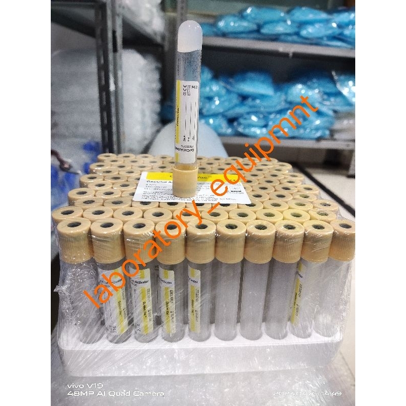 Jual tabung prp 8,5ml tabung SST /tabung tutup kuning/ tabung gel clot ...