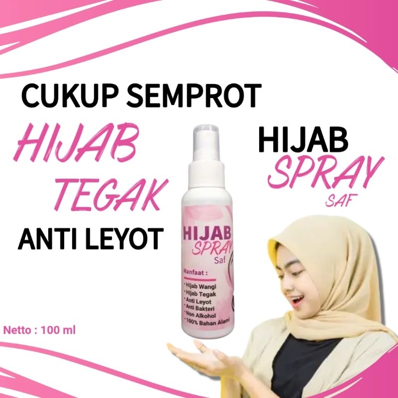 Jual Hijab spray anti kusut tanpa sentrika | Shopee Indonesia