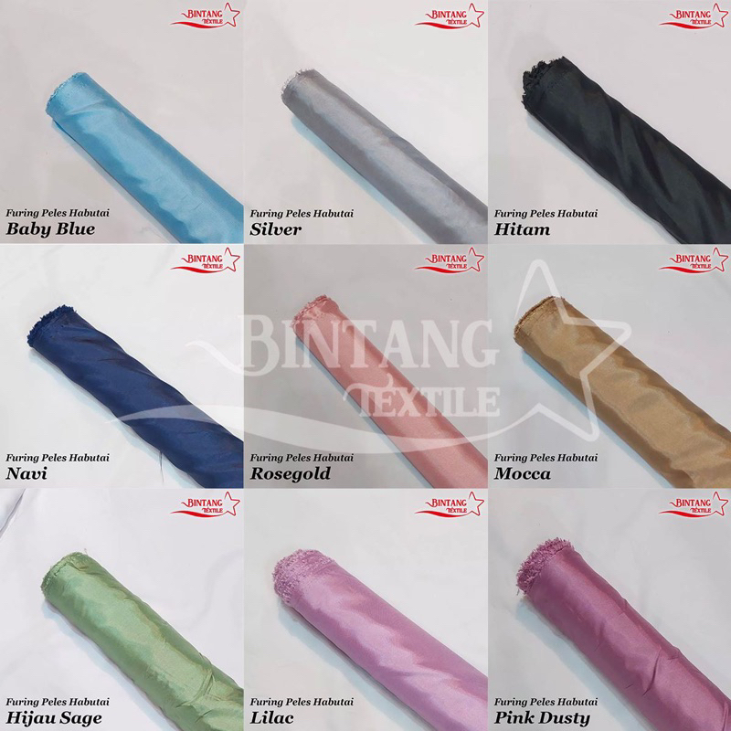 Jual Kain Furing Kahatex Habute Habutai Abutai Backdrop Souvenir ...