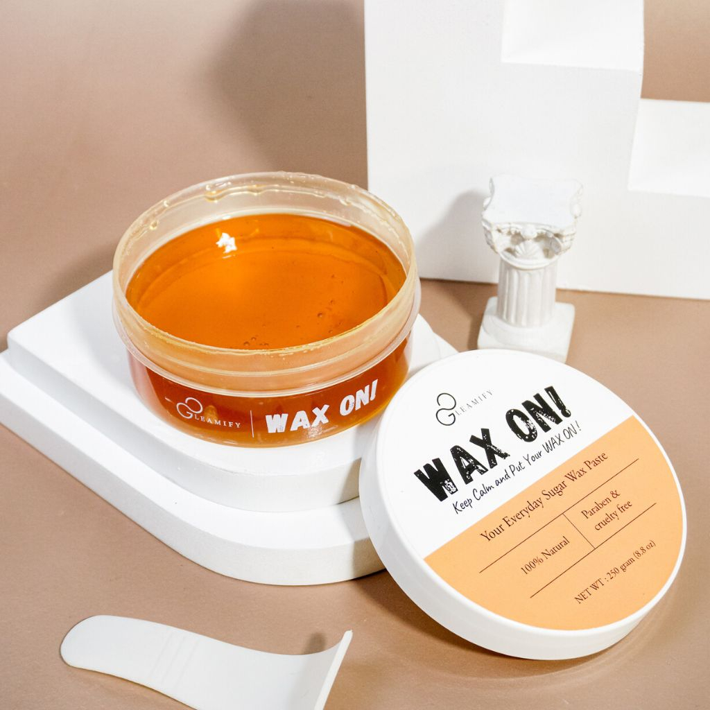 Jual WAX ON! by Gleamify | Natural Sugar Wax /WAX ON 250 gr/ Perontok Bulu/Penghilang Bulu ...