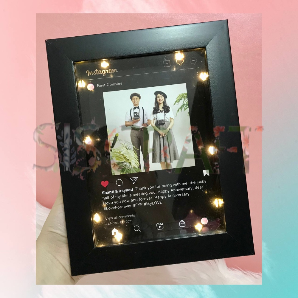 Jual Instagram Foto Frame | Graduation Gift / Kado Ulang tahun / Kado ...