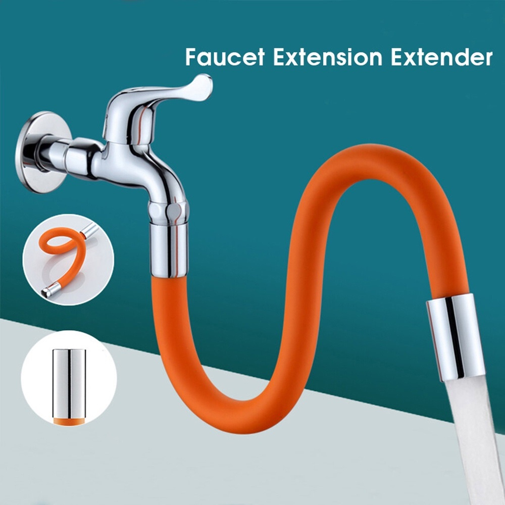 Jual Sambungan Kran Air Flexible 20cm 30Cm/ Faucet Extender Universal ...