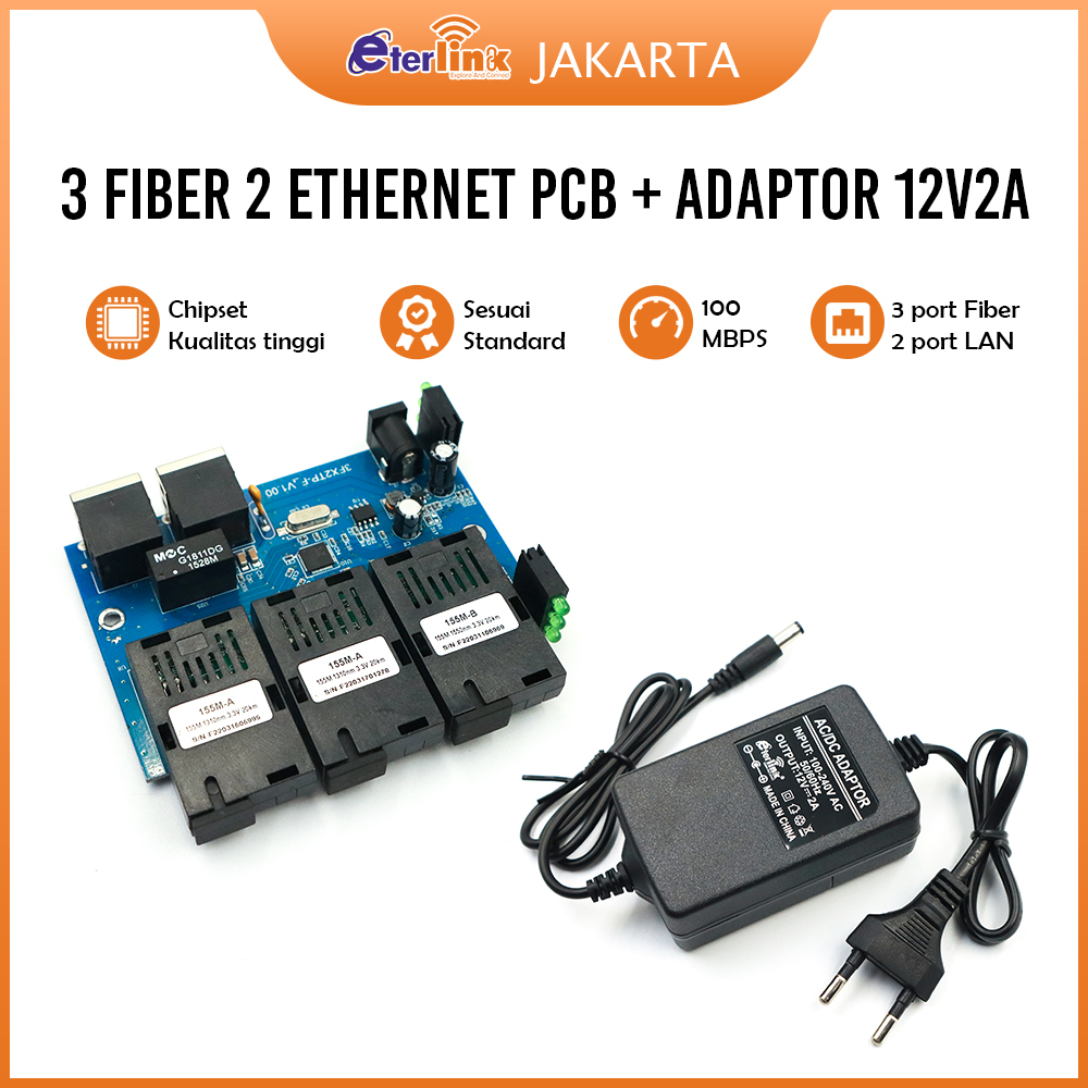 Jual PCB Board 3F2E AAB port Fiber Optik PCB Board Single Plus Adaptor ...