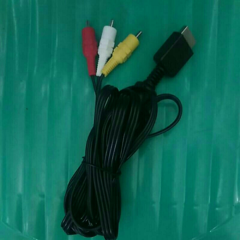 Jual kabel av original mesin buat ps1,ps2 dan ps3 dll | Shopee Indonesia
