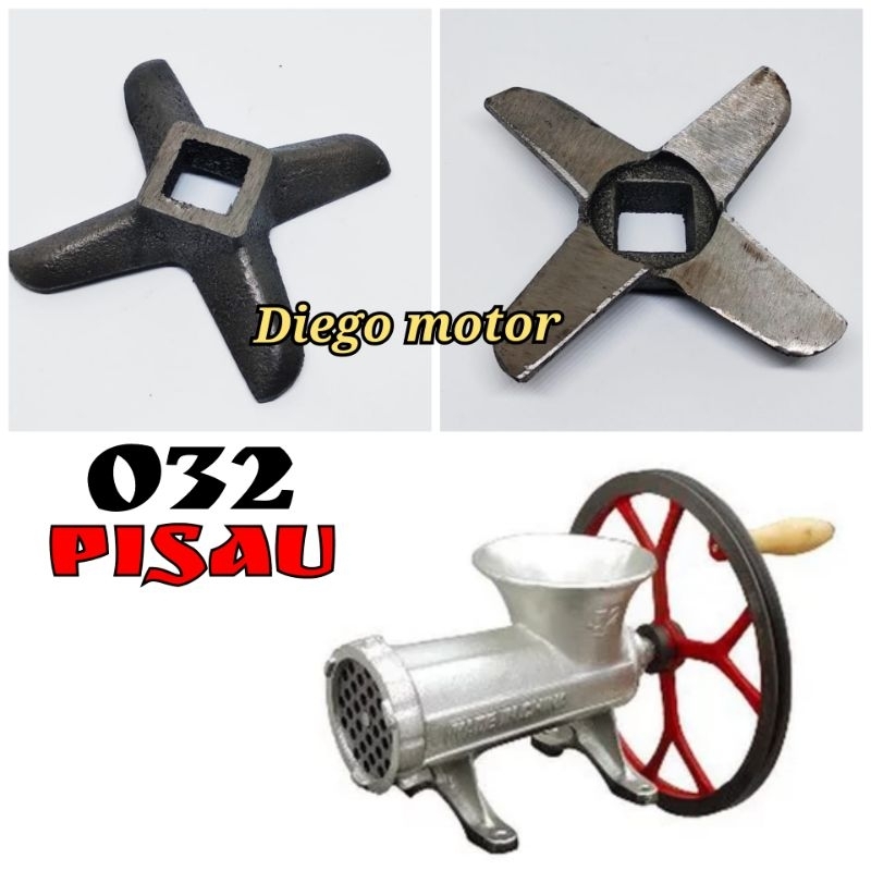 Jual 032 Blade Meat Grinder Pisau Giling Daging Bakso dan lain lain ...
