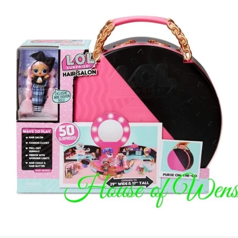 Jual LOL SURPRISE HAIR SALON PLAYSET ORIGINAL - BONEKA L.O.L ORIGINAL ...