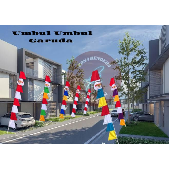 Jual UMBUL UMBUL GARUDA WARNA WARNI ISI 20 PCS | Shopee Indonesia
