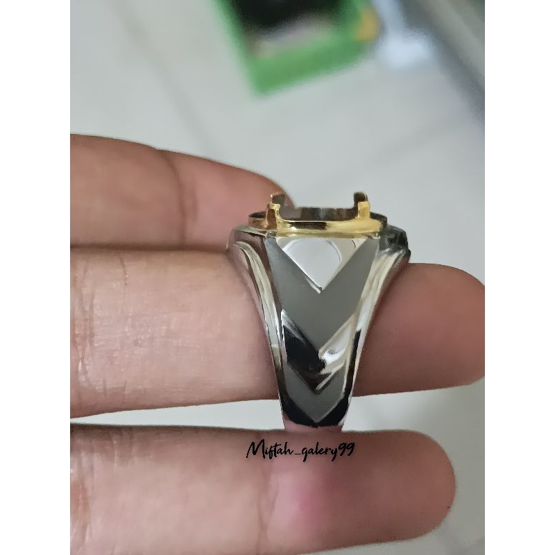 Jual Emban cincin monel handmade super 15x10 | Shopee Indonesia