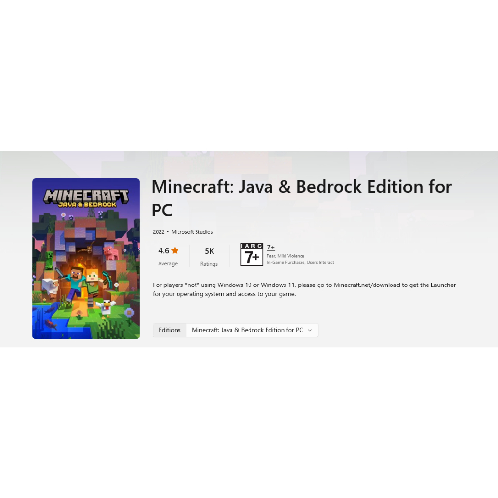 Jual Gift Cards Region Indo Game Minecraft: Java & Bedrock Edition for ...