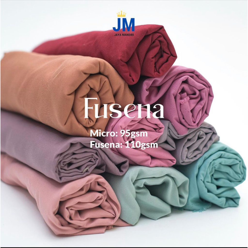 Jual JM - Kain FUSENA Cotton Micro Microtex Polimicro Polymicro BSY ...