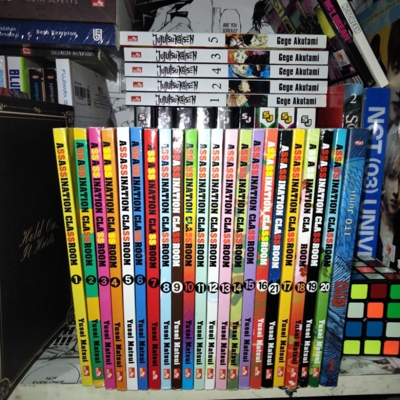 Jual MANGA ASSASSINATION CLASSROOM SET VOL 1-21 | Shopee Indonesia