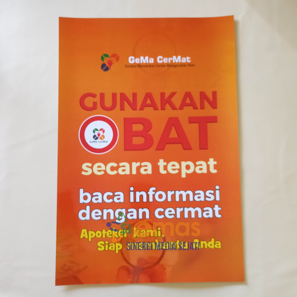 Jual Poster Kesehatan | Poster Gunakan Obat | Poster Bijak Gunakan Obat ...
