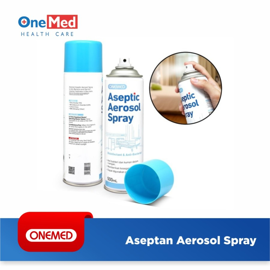 Jual Aseptic Aerosol Spray Onemed 500ml MR | Shopee Indonesia