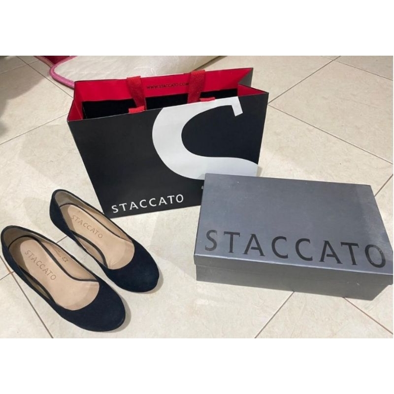 Jual staccato heels black | Shopee Indonesia