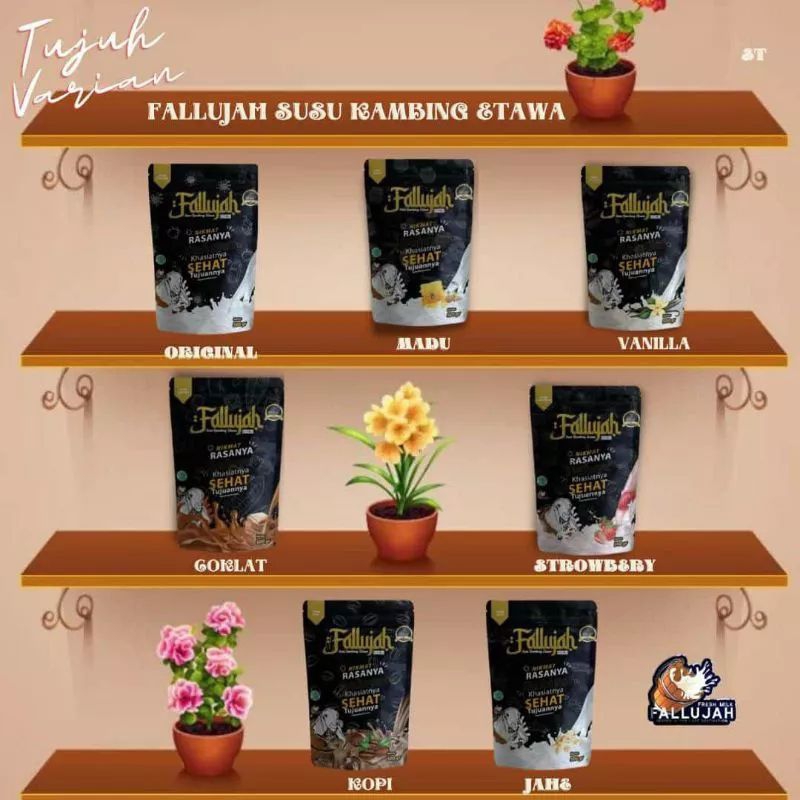 Jual [FREE GIFT]susu kambing Fallujah 1kg | Shopee Indonesia
