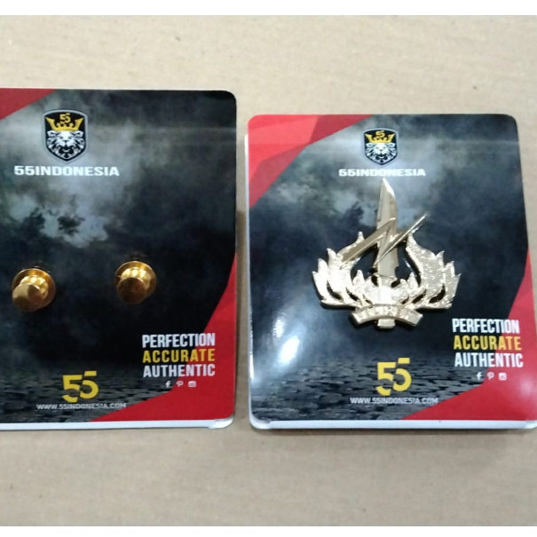Jual Brevet 55 Indonesia Pin/ Emblem | Shopee Indonesia