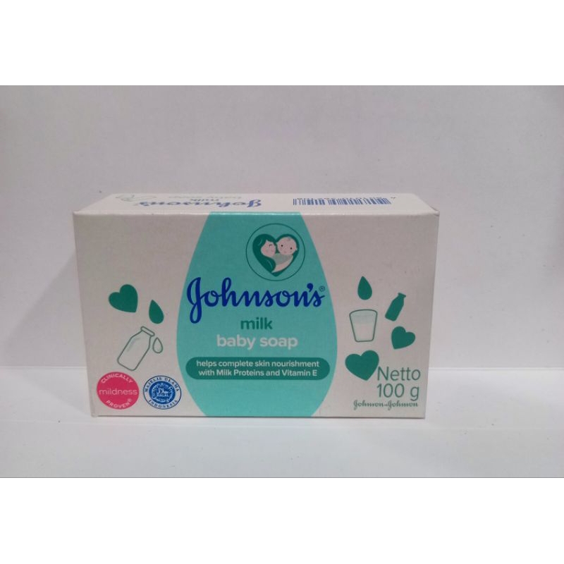 Jual johnsons Milk Baby Soap 100g | Shopee Indonesia