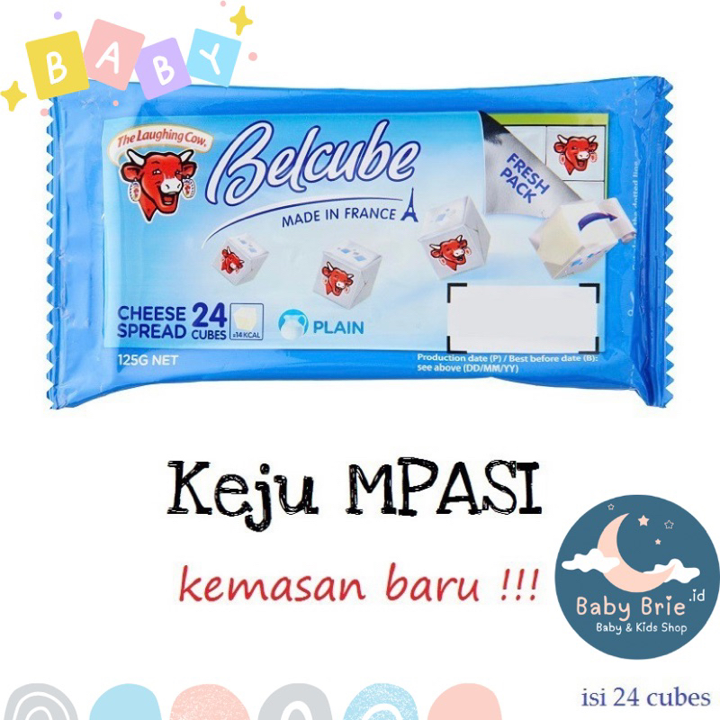 Jual Keju Belcube Cheese Spread 125 gr | The Laughing Cow MPASI ...