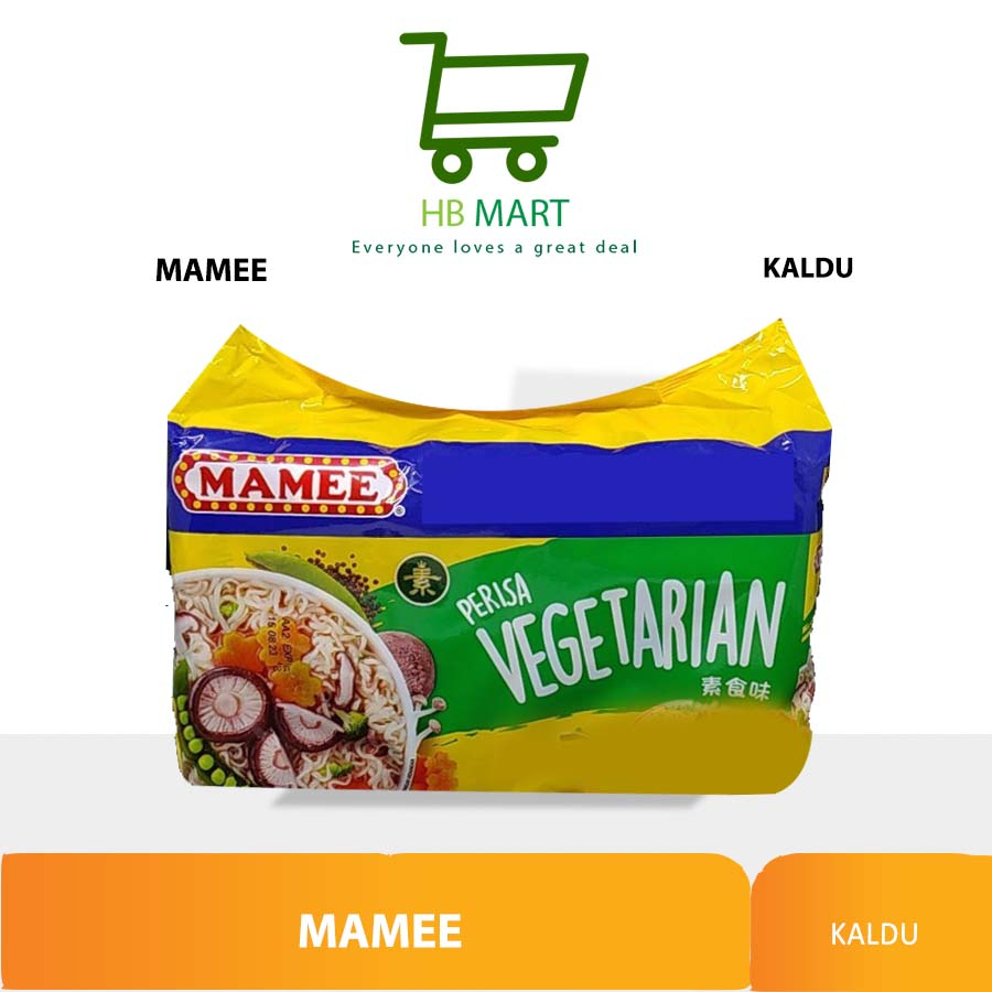 Jual Mie Mi Instant Mamee Vegetarian Sup Impor Malaysia 1 PACK | Shopee ...
