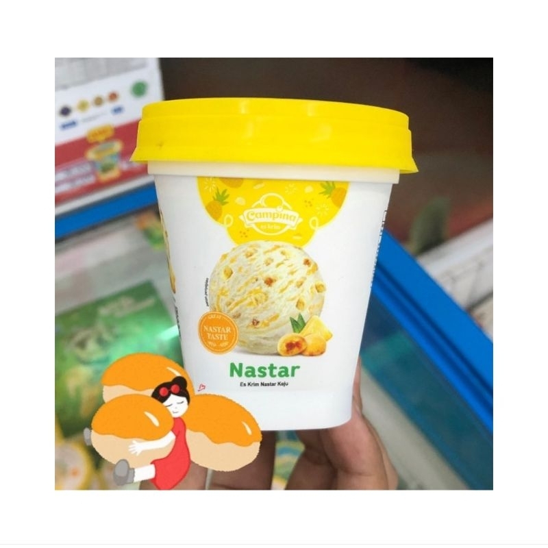 Jual ES KRIM CAMPINA NASTAR ICE CREAM | Shopee Indonesia
