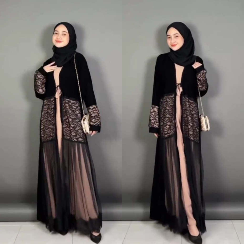 Jual promo-big sale-Best seller-dress hitam-abaya citra coksu-dress ...