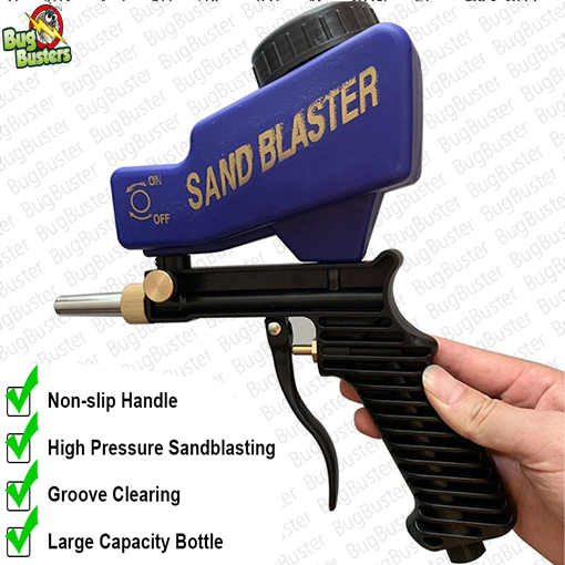 Jual JOUSTMAX Sandblaster Gravity Pneumatic Gun Penghilang Karat 90 PSI ...