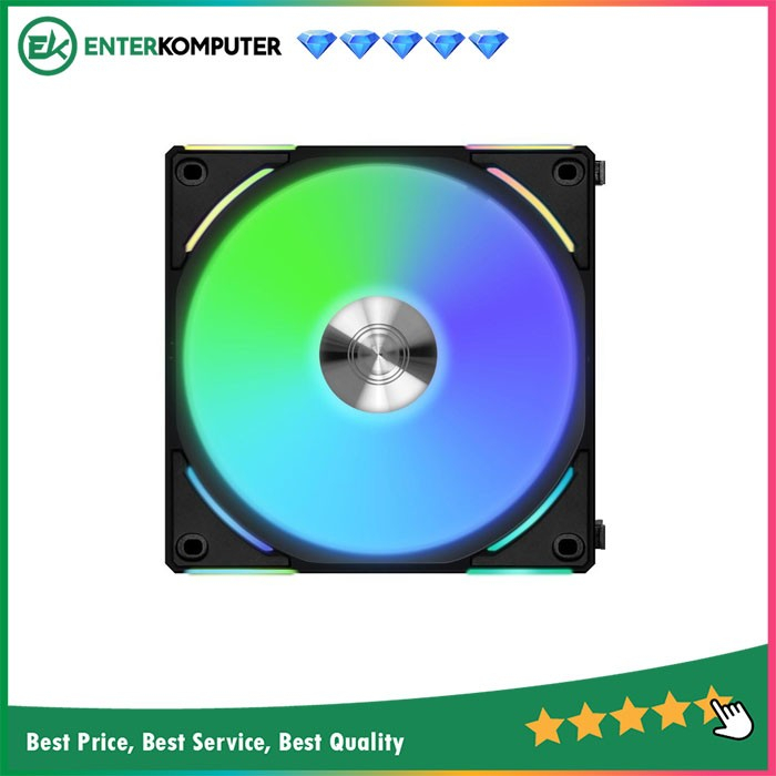 Jual LIAN LI UNI FAN AL140 V2 BLACK - 14CM ARGB FAN | Shopee Indonesia
