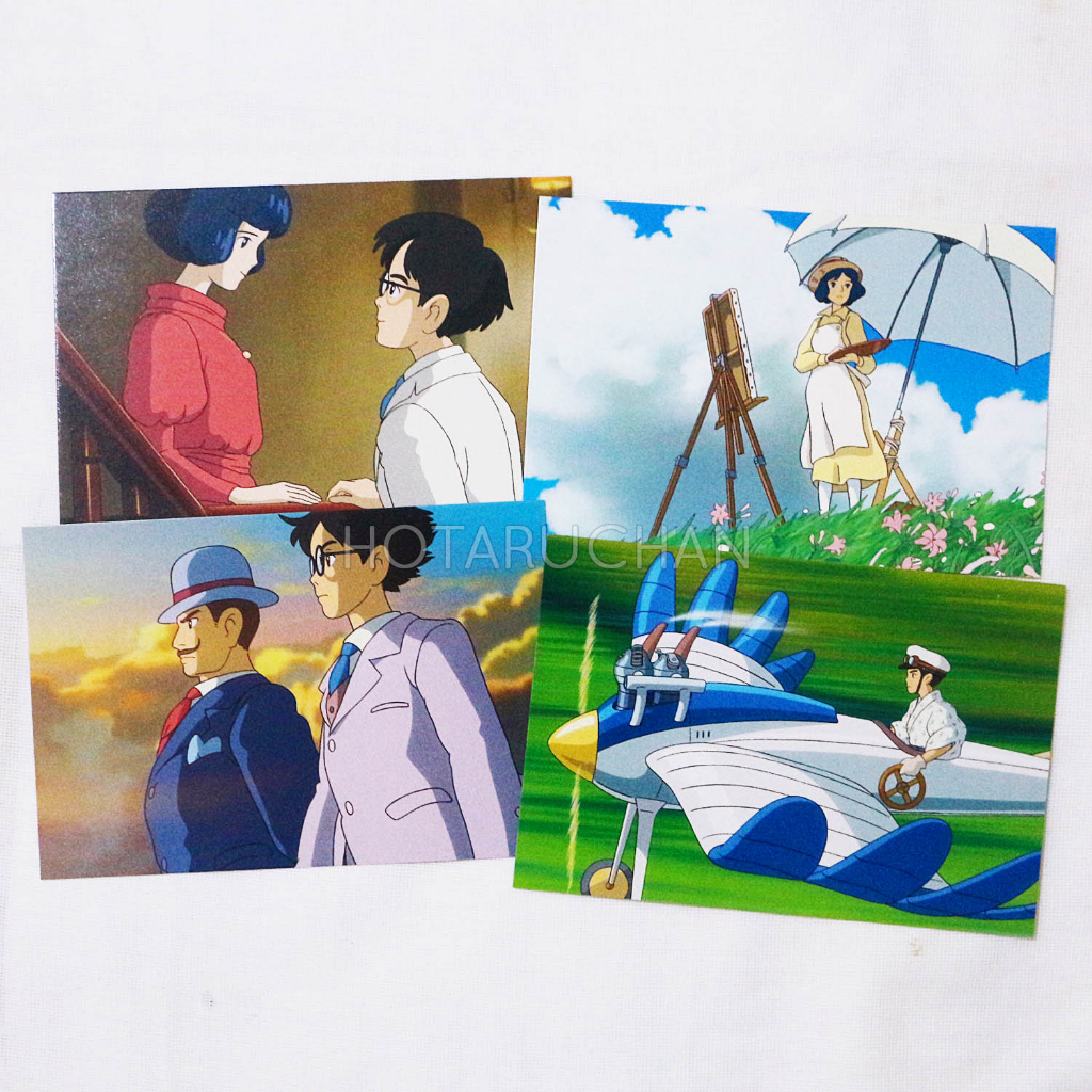 Jual [OFFICIAL] The Wind Rises - Studio Ghibli Collectible Postcards ...